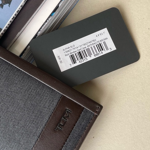 Tumi | Bags | Newtag Tumi Wallet Card Case Rare Limited Edition ...